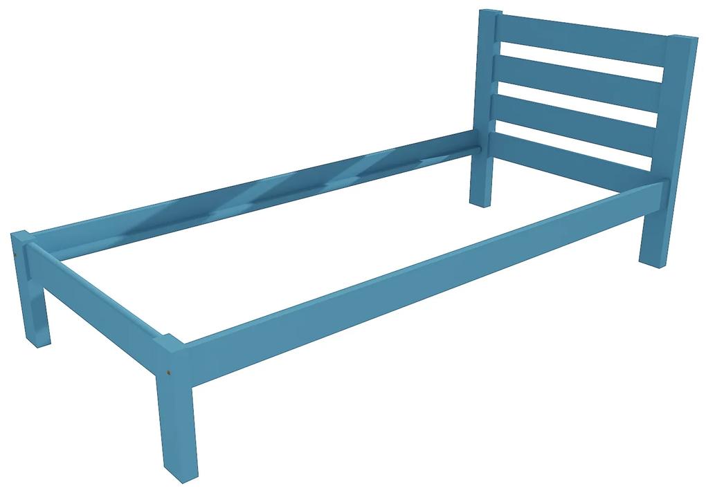 Vomaks Jednolůžková postel VMK011A Rozměr: 100 x 200 cm, Barva: barva modrá
