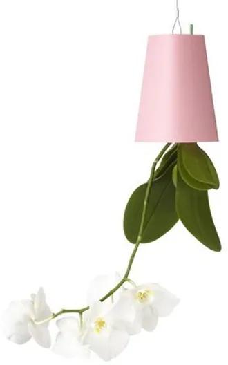 Boskke závěsný plastový květináč Sky Planter S, růžová