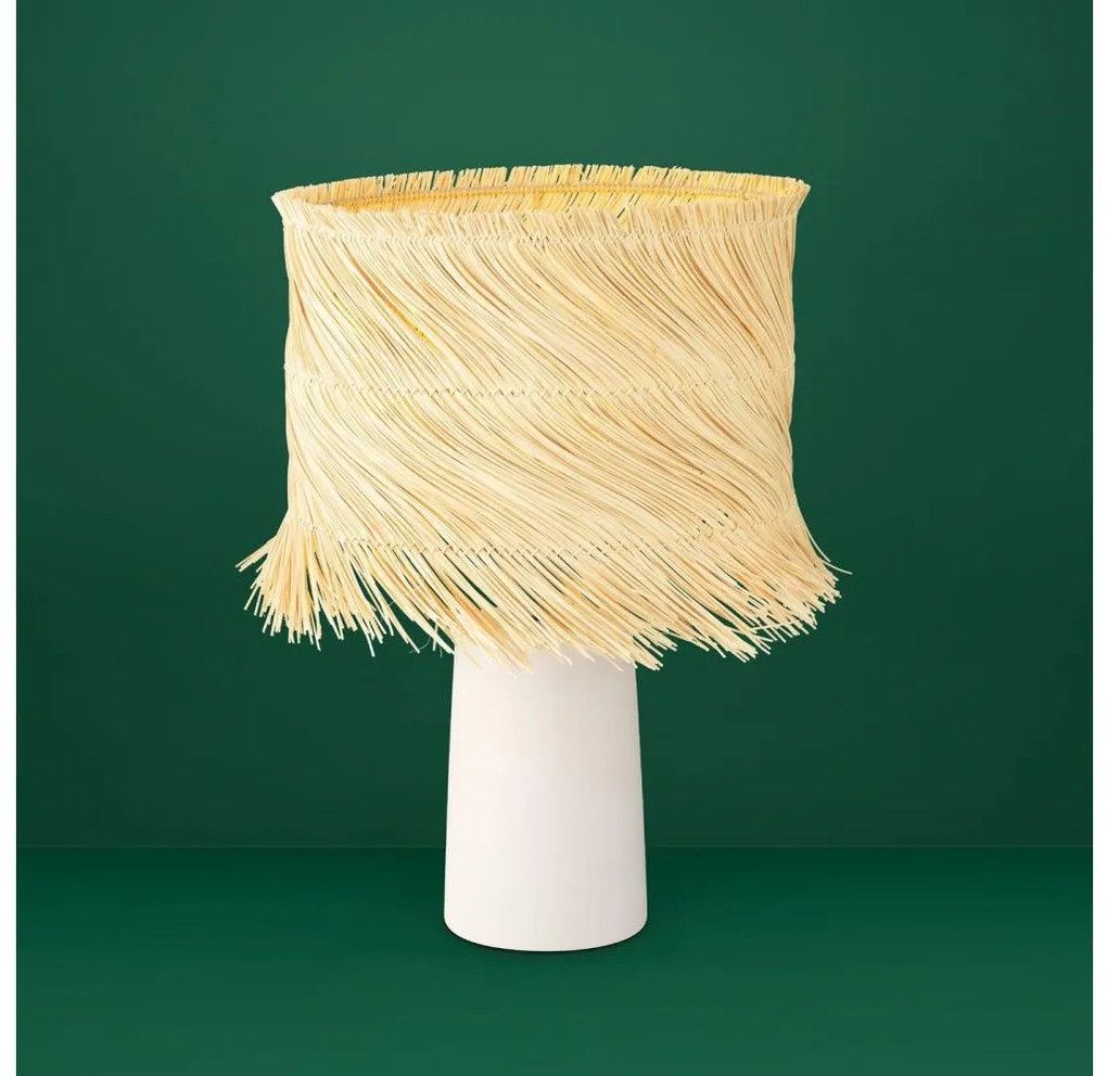 Eglo 390239 - Stolní lampa PAISANO 1xE27/40W/230V ratan