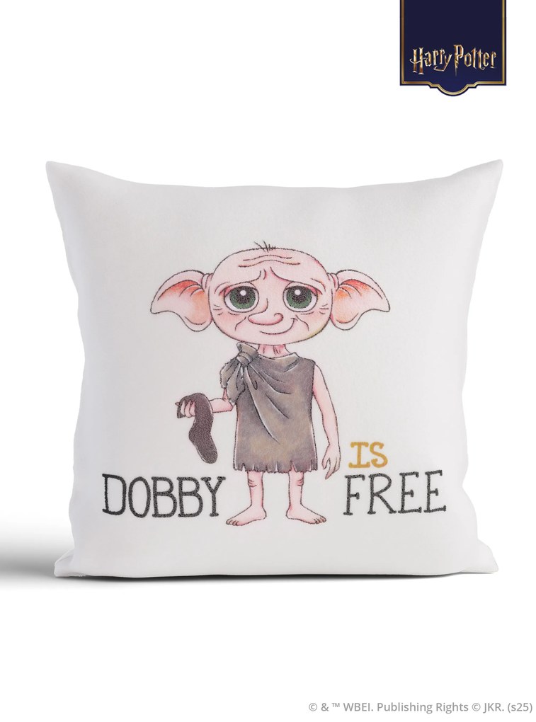 Povlak na polštář mikroplyš Harry Potter 40 × 40 cm - Dobby