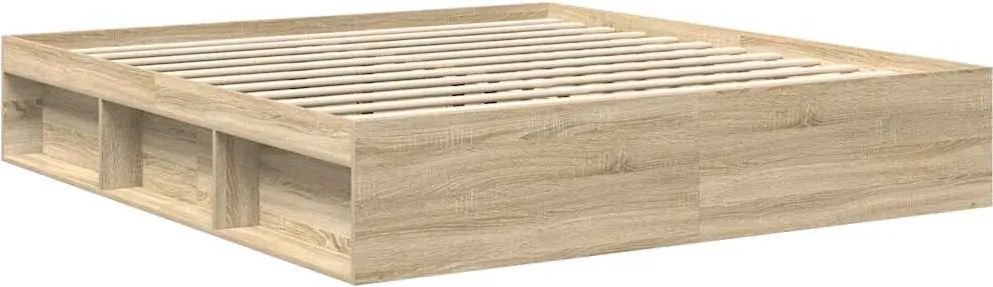 Rám postele dub sonoma 200 x 200 cm 3203889