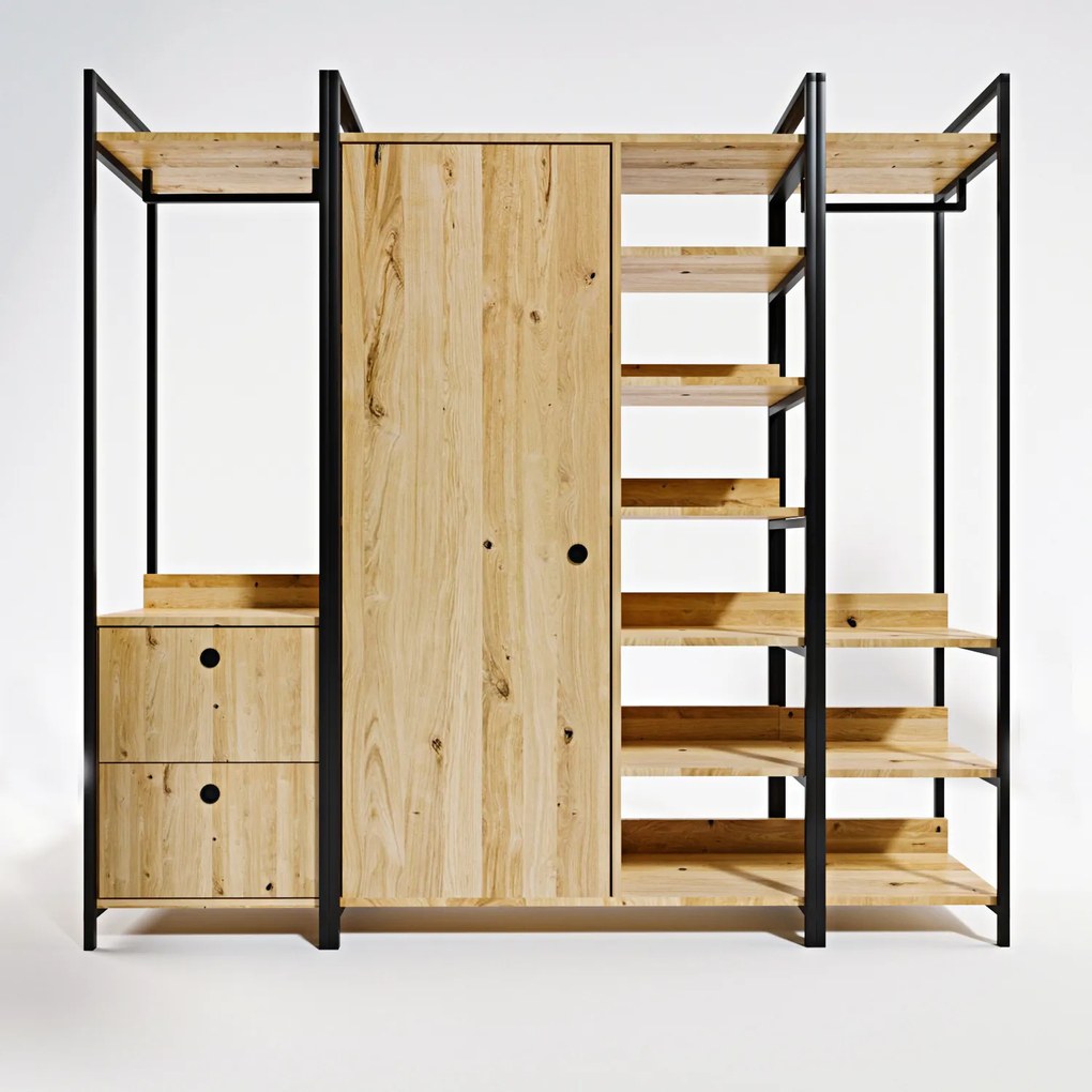 Kalune design Otevřená šatní skříň OKAN