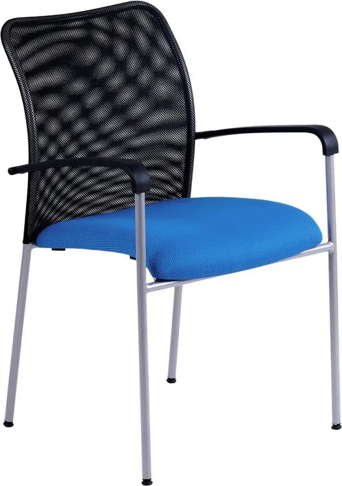 Office Pro Jednací židle Office Pro TRITON NET – s područkami, více barev NET černá