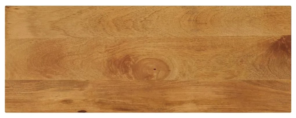 Stolní deska 140 x 20 x 2,5 cm obdélníková mangovníkové dřevo