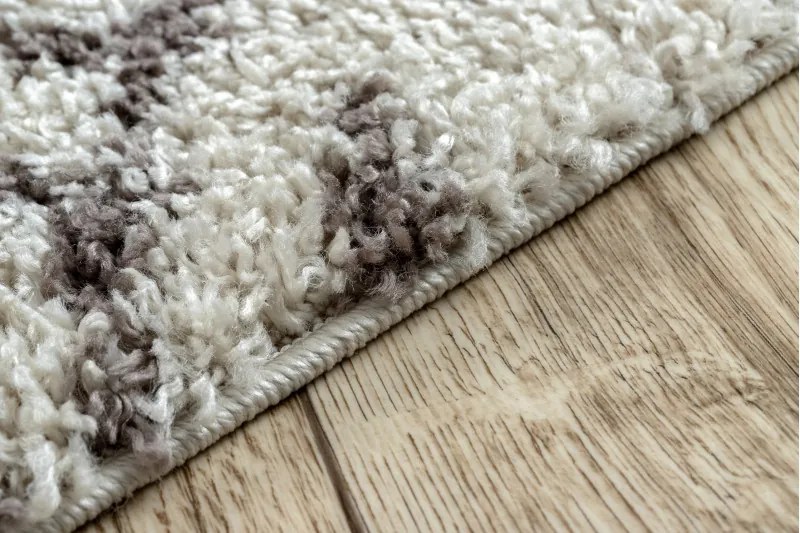Dywany Łuszczów, Kusový koberec Berber Fez G0535 cream and brown, 140x190, béžová, ložnice