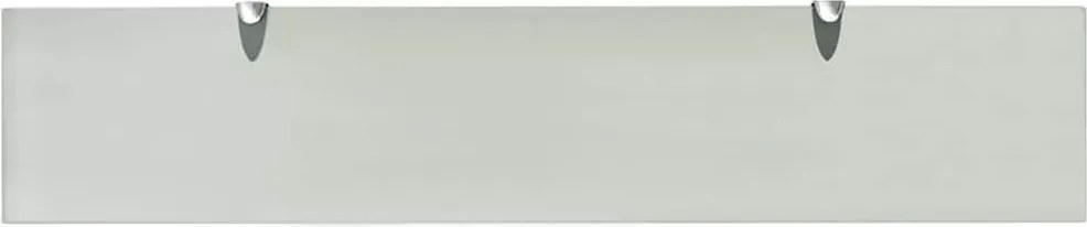 Plovoucí police 2 ks sklo 100 x 20 cm 8 mm 3051541