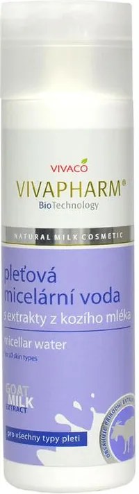 Micelární voda s kozím mlékem VIVAPHARM
