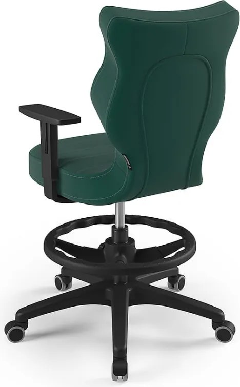 Ergonomická židle k psacímu stolu do dětského pokoje ZELENÁ Zvolte rozměr: dítě 159 - 188 cm (výška stolu 71 - 82 cm)