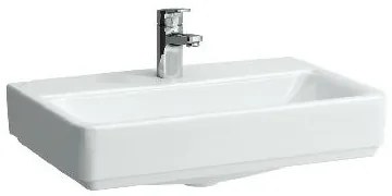 Laufen Pro S - Umyvadlo Compact, 55x38 cm, 1 otvor pro baterii, bez přepadu, bílá H8179580001561