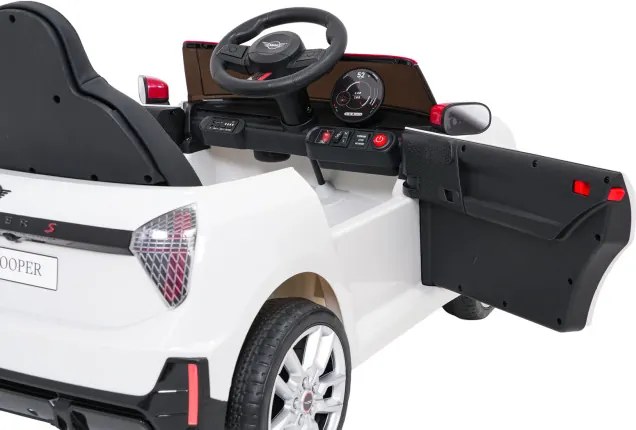Elektrické autíčko Mini Cooper bílé