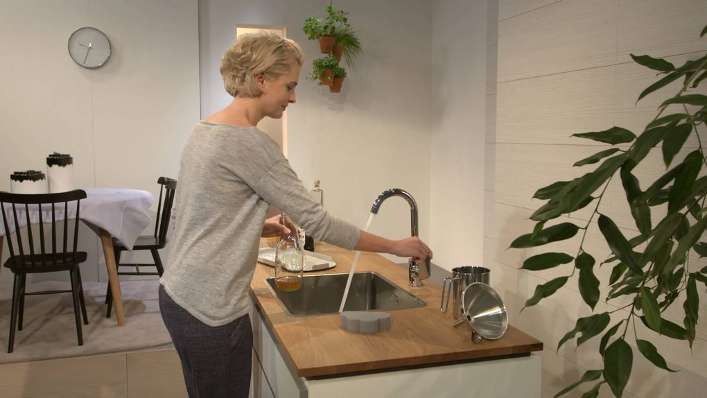 Hansgrohe Logis, páková dřezová baterie 260, chromová, 71835000