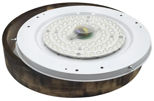 Brilagi - LED Stropní svítidlo CARVALHO SMOKEY LED/36W/230V dub pr. 47,5 cm