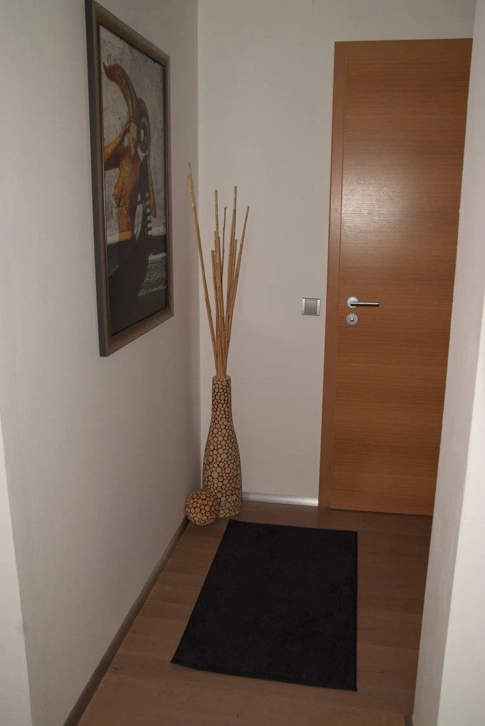 Lano, Kusový koberec Supersoft s bordurou 800 černý, 60x100, černá, chodba / předsíň