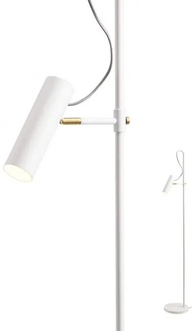 Redo Stojací lampa Pivot Barva: Bílá