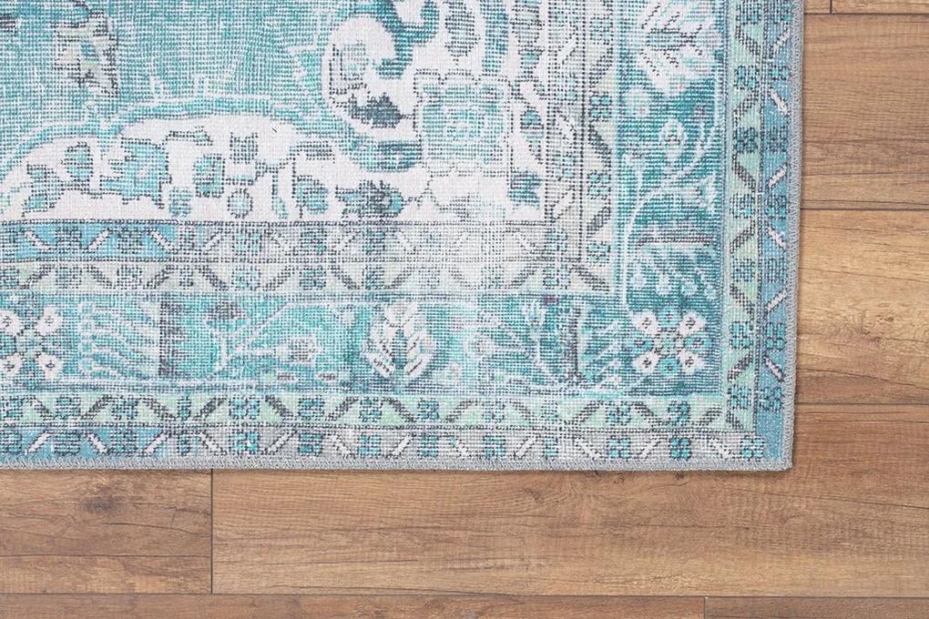 Conceptum Hypnose Kusový koberec Blues Chenille - Green AL 158, Vícebarevná Rozměr koberce: 210 x 310 cm
