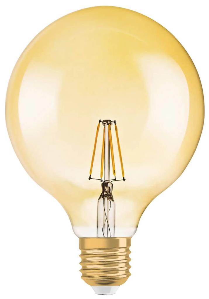 LED žárovka Globe zlatá E27 2,5W teplá bílá 220 lm
