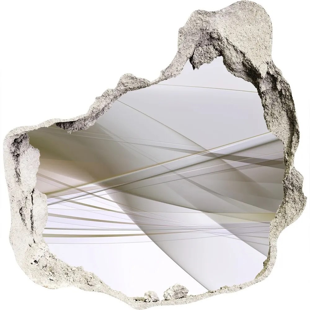 Wallmuralia Díra 3D fototapeta nálepka Abstrakce 75x75 cm