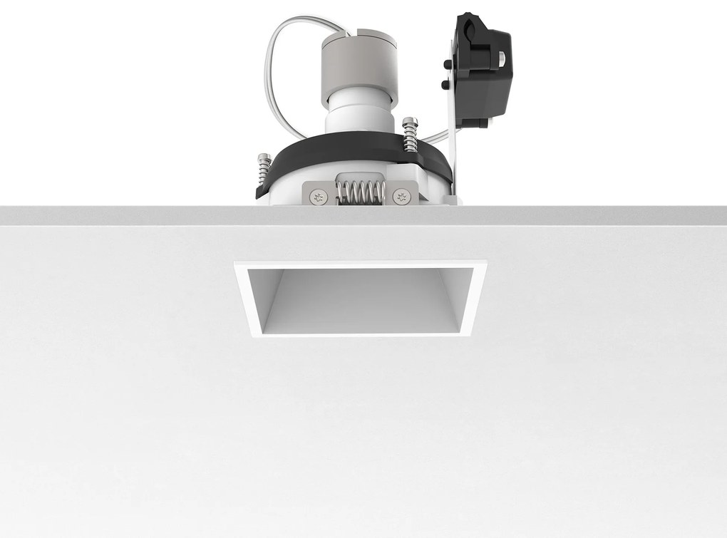 Flos Easy Kap 80 Square Adjustable, bílá bodovka, 1x max50W PAR16, 8x8cm