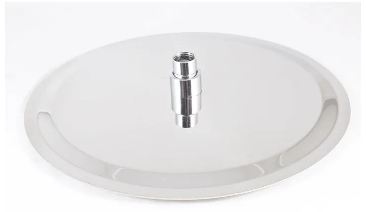 Gamma Round, kulatá sprchová nerezová hlavice 30 cm, chromová, GMA-KAT00674