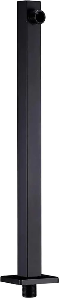 Podpůrné rameno do sprchy hranol nerezová ocel 201 černé 40 cm 147733