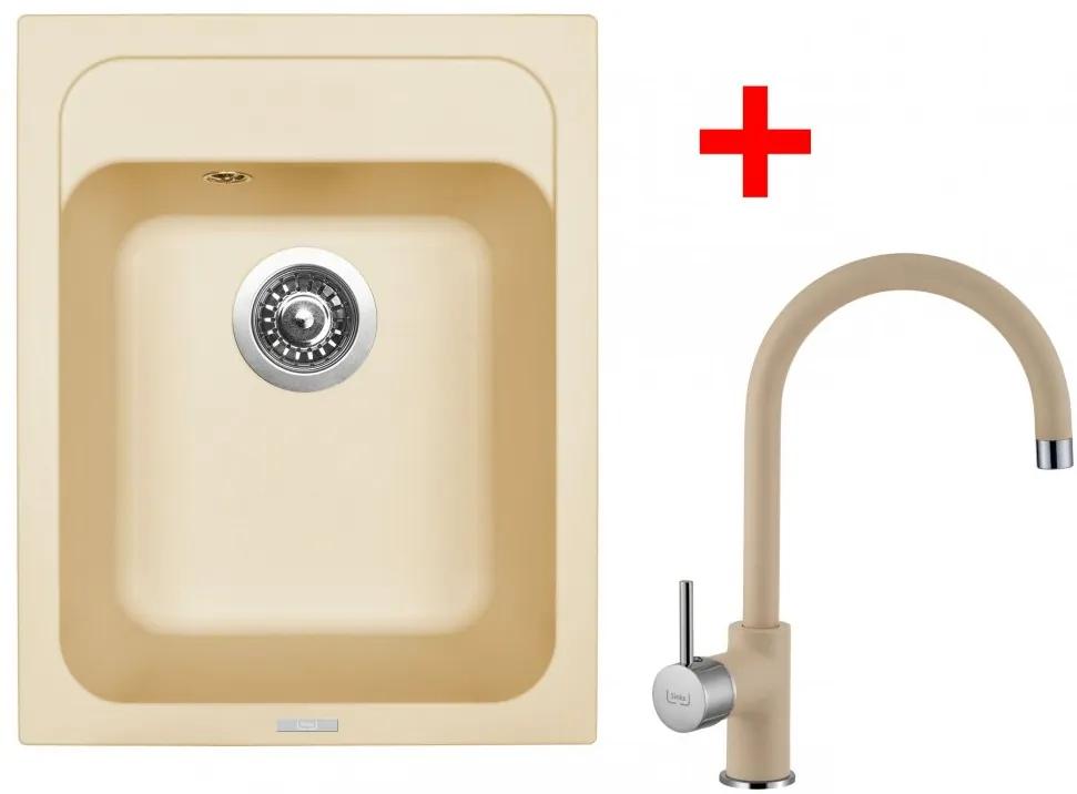 Sinks CLASSIC 400 Sahara+VITALIA GR CL40050VIGR50