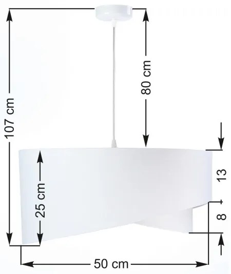 Lustr na lanku GALAXY 1xE27/60W/230V