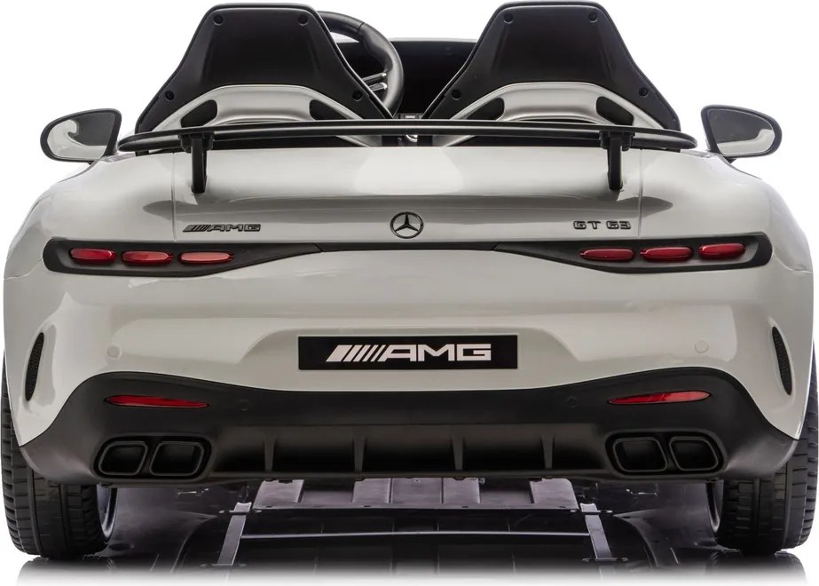 LEAN CARS Elektrické autíčko Mercedes GT63 AMG DK-GT63 24V LCD lakované světle šedé