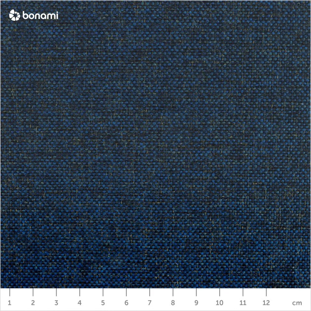Námořnicky modrá rozkládací pohovka do "U" Miuform Dazzling Daisy, levý roh