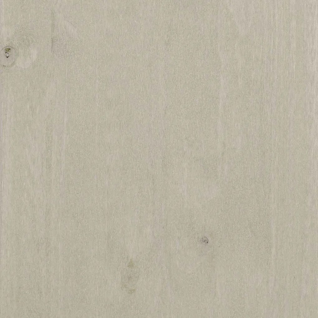 Příborník HAMAR bílý 85 x 35 x 80 cm masivní borovice 340501