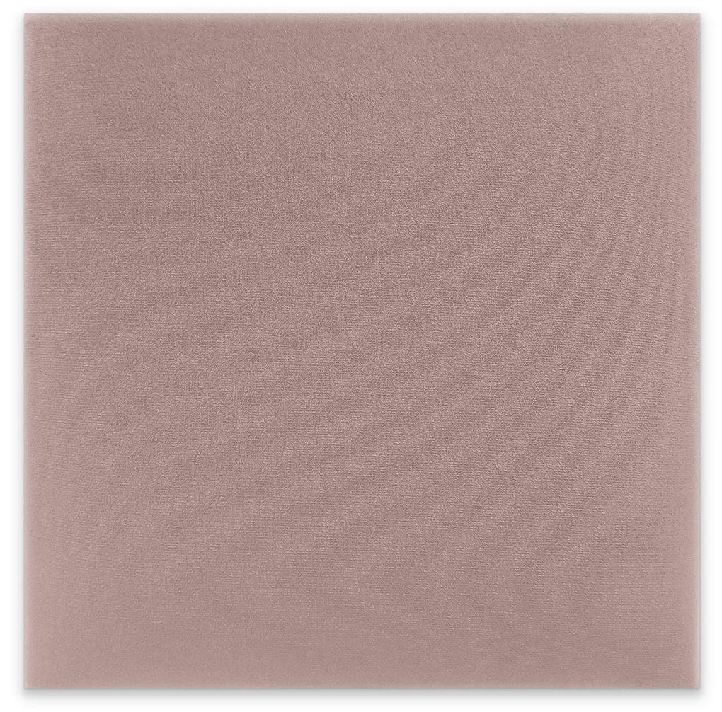 Čalouněný panel - Čtverec - 40x40cm Barva: Růžová