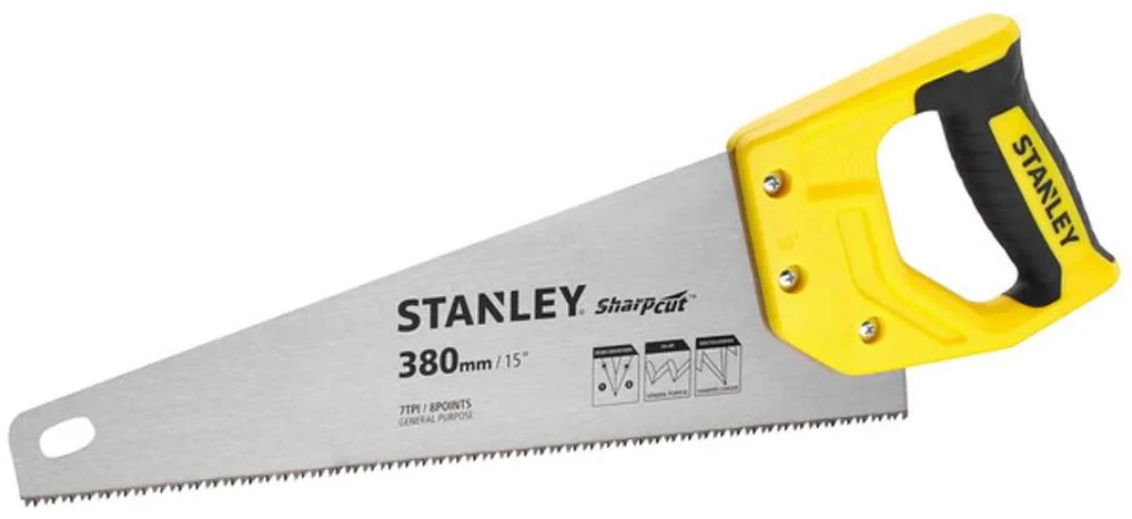 Stanley - Ruční pila 7 TPI, délka 38 cm STHT20366-1