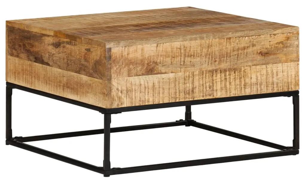 vidaXL Konferenční stolek 68 x 68 x 41 cm hrubé mangovníkové dřevo