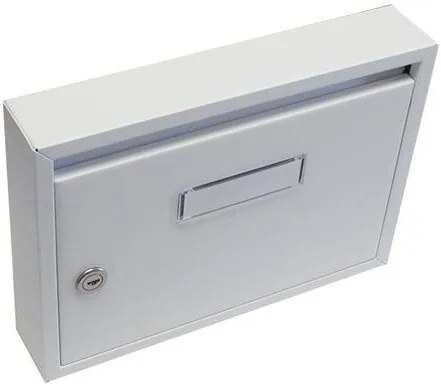 Schránka poštovní paneláková 325x240x60mm bílá bez děr 63921672