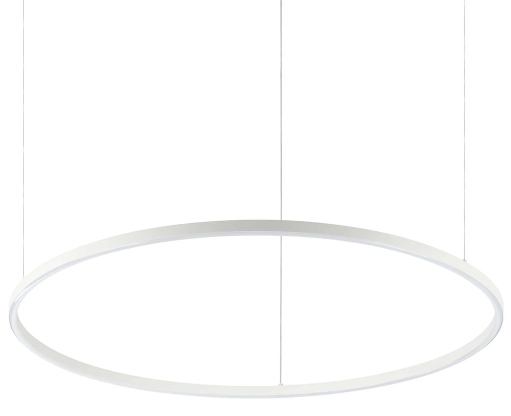 Ideal Lux LED Závěsné svítidlo Oracle slim round 3000k, Ø 90 Barva: Bílá, Stmívání, řízení: DALI/PUSH