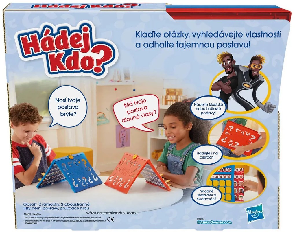HASBRO Hra Hádej Kdo? Dětská verze CZ *SPOLEČENSKÉ HRY* 14f6105