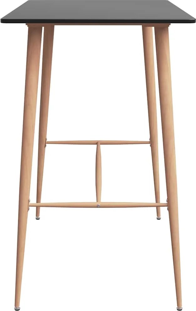 5dílný barový set černý 3057459