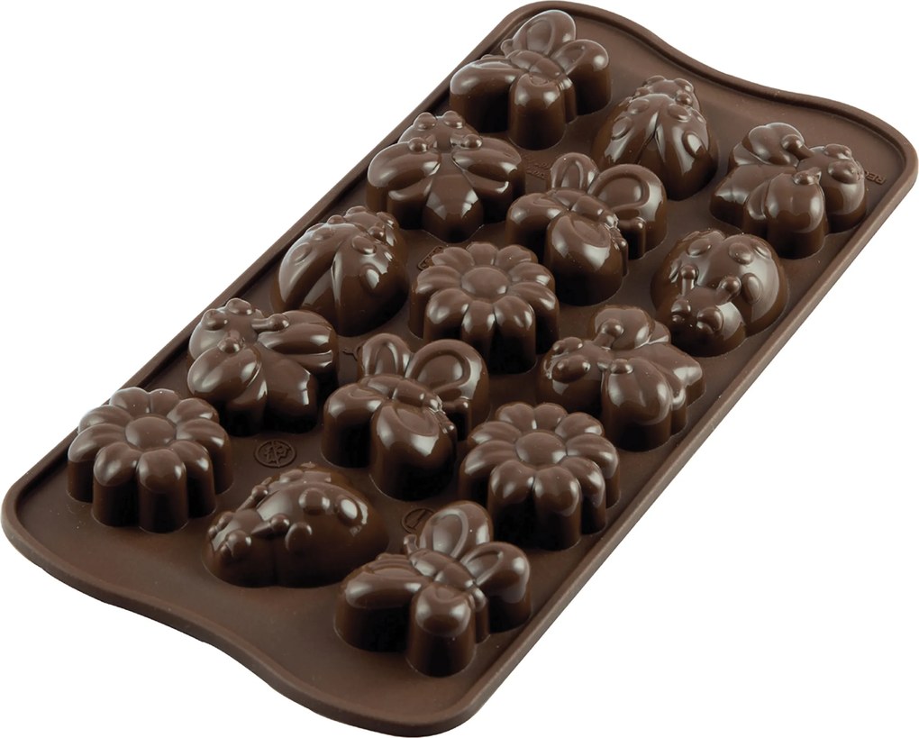 Forma na pralinky Scg24 Choco Springlife silikonová