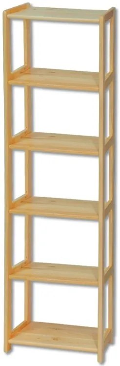 Dřevobox Regál dřevěný r6 200 x 60 x 30 cm