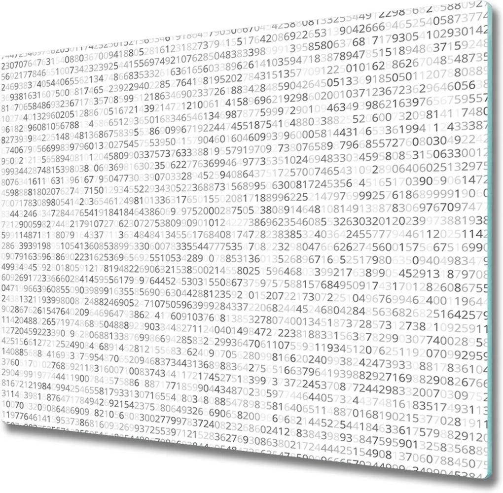 Skleněná krájecí deska Binární kód | BIANO