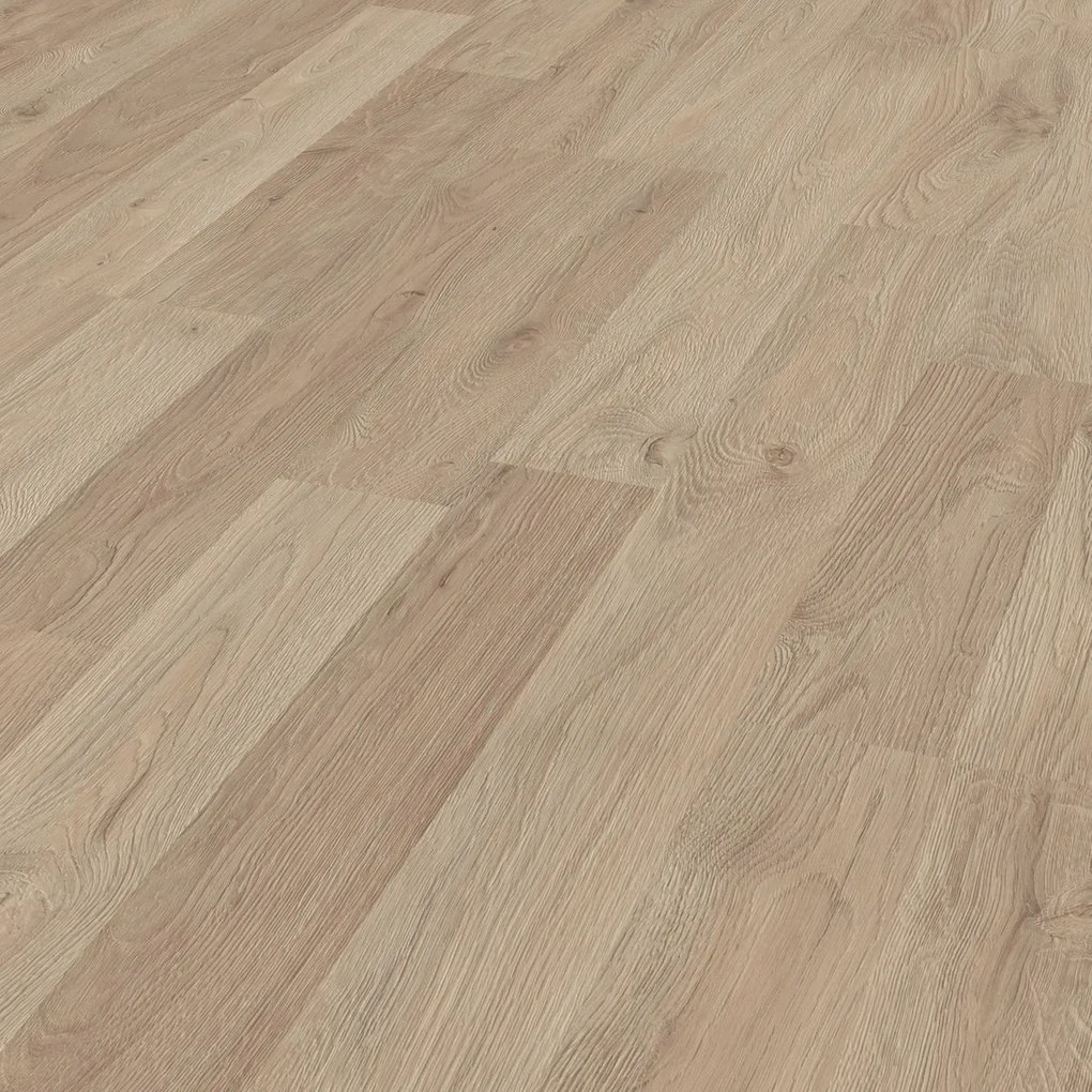 LOGOCLIC Edition Laminátová podlaha, Light Oak, 1288 × 195 × 8 mm