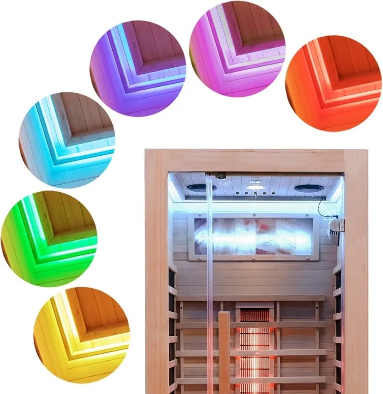 BPS-koupelny Infrasauna Relax HYD-2909 90x90, 1-2 osoby