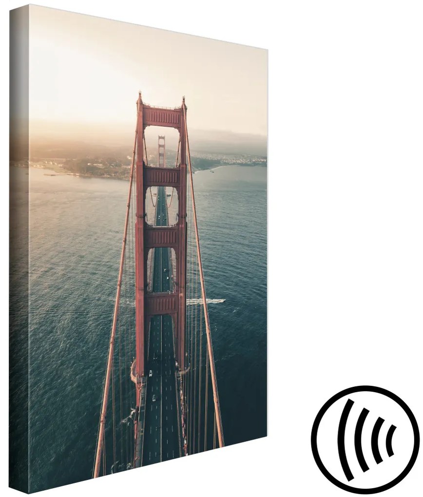 Obraz Golden Gate Bridge (1-dílný) vertikální