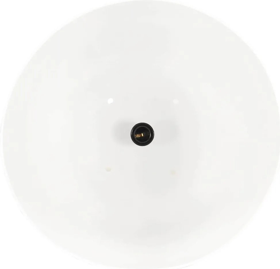 Industriální závěsné svítidlo 25 W bílé kulaté 42 cm E27 320558