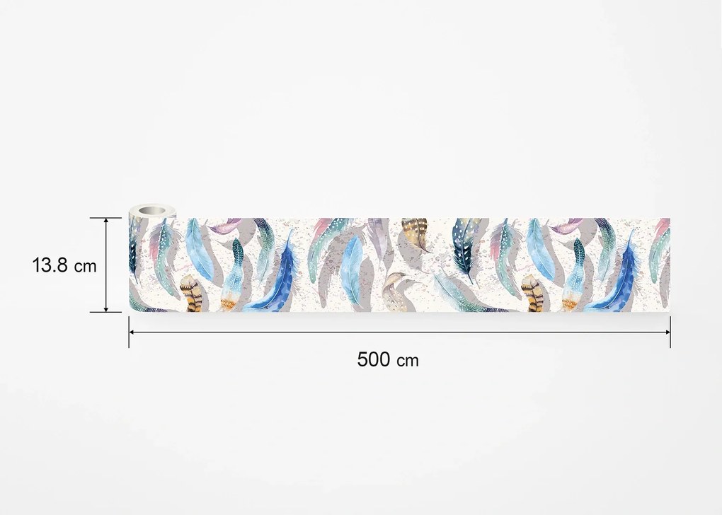 Samolepící bordura na zeď Lapač Snů | 5 m x 13.8 cm | DWB8423