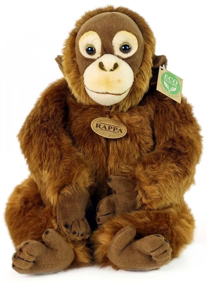 Rappa Plyšová opice orangutan 27 cm ECO-FRIENDLY