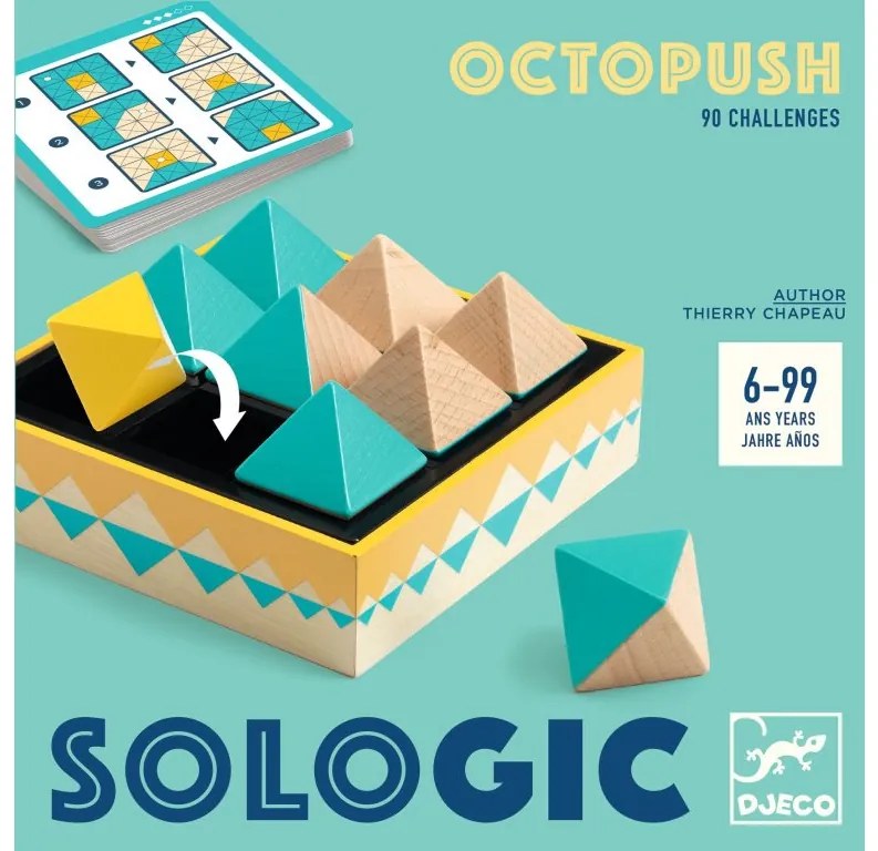 DJECO Desková hra Sologic OctoPush 6+