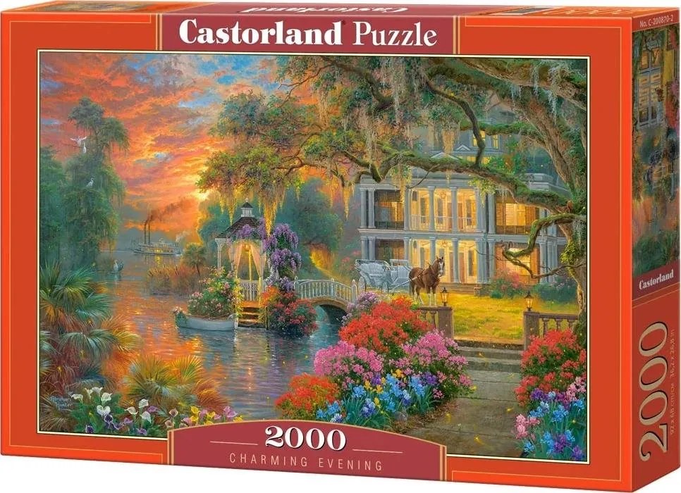 Castorland puzzle okouzlující večer 2000 dílků