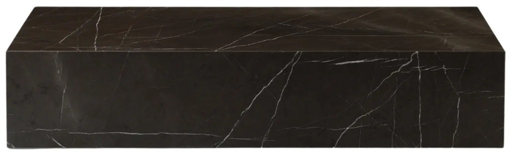 Audo CPH Hnědo šedý mramorový konferenční stolek AUDO PLINTH 137 x 76 cm