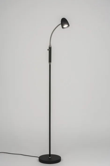 Stojací designová lampa Valenna Black