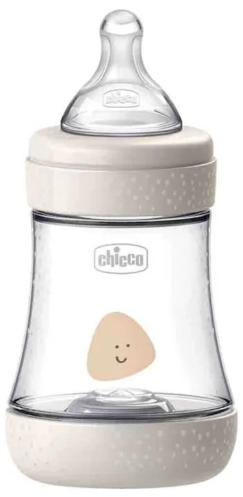 CHICCO Láhev kojenecká Perfect 5 silikon 150 ml neutral